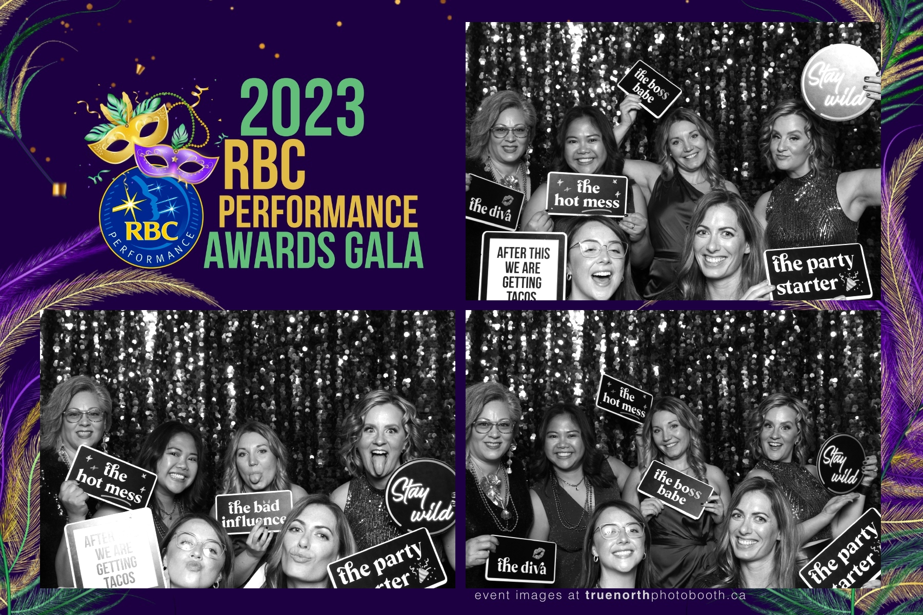RBC Performance Awards 2023 - True North Photo Booth